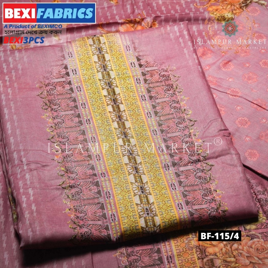 Bexi Lawn 3 Pcs - BF1154 | Islampur Market